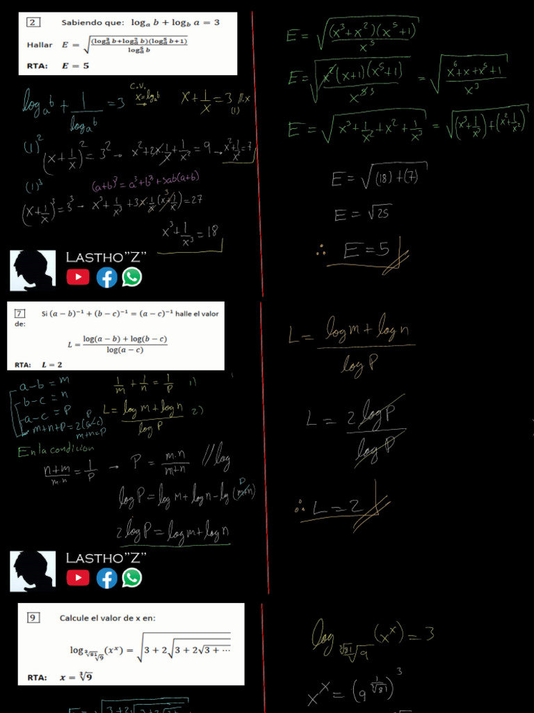 Ejercicios 2do Parcial Lastho | PDF