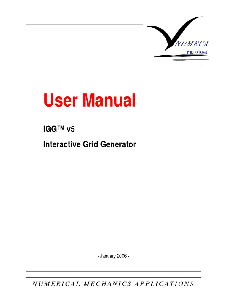 User Manual Igg 5.3-1-Bookmark-Acrov5 | PDF | Computer Aided Design | Graphical User Interfaces