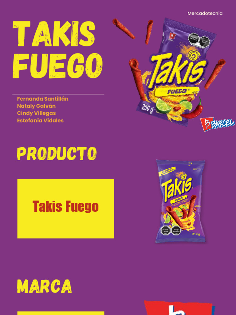 Takis: Innovación y Estrategia Juvenil | PDF | Producto (Negocio ...
