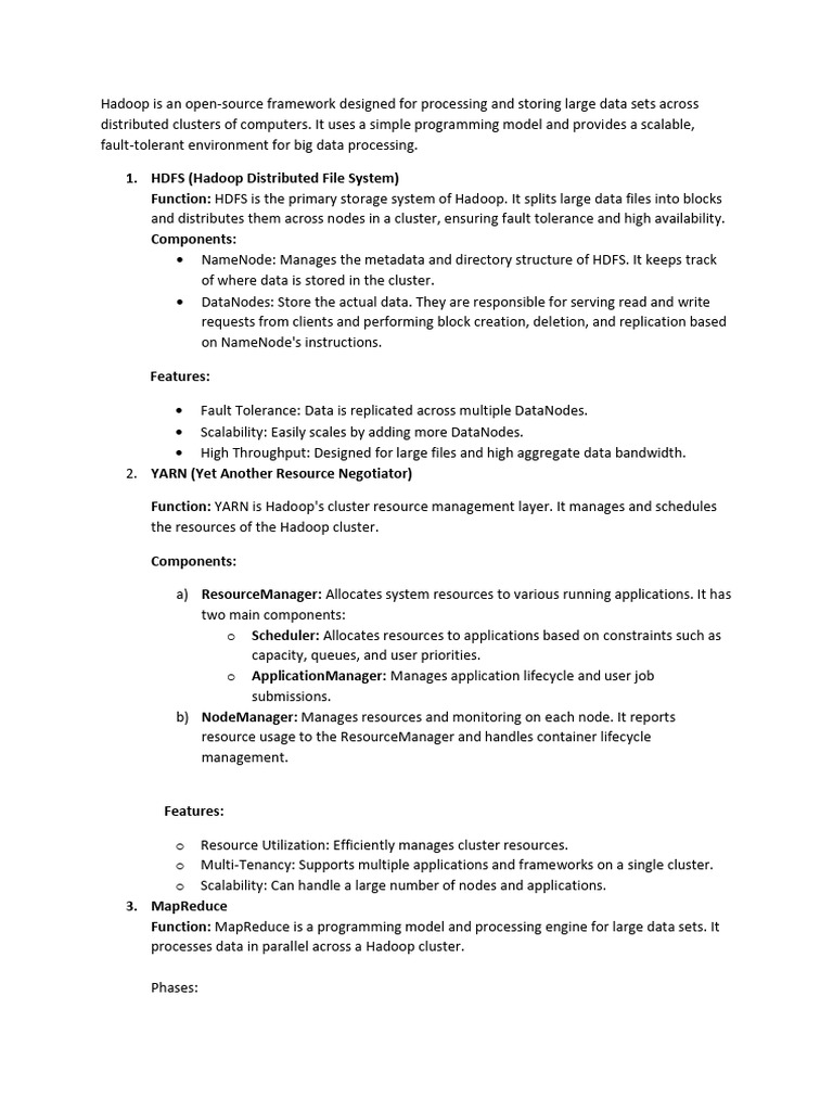 Hadoop | PDF | Apache Hadoop | Systems Engineering