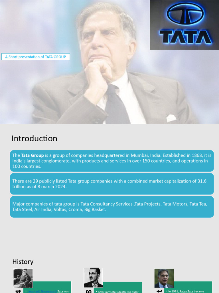 Tata Group | PDF | Economy Of India