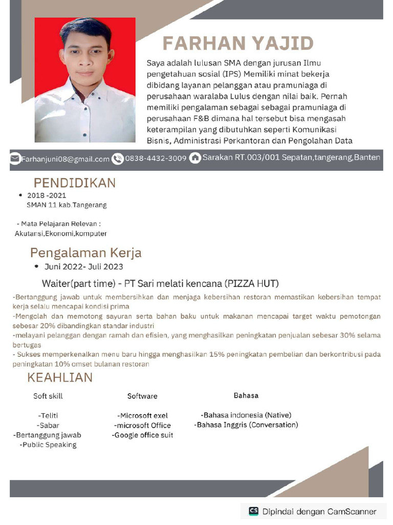 Farhan Yajid CV - Compressed | PDF