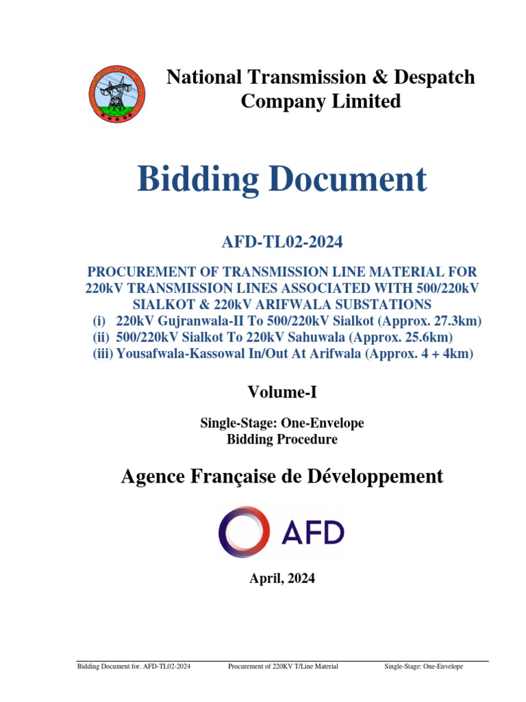 AFD-TL02-2024 - April 09, 2024 - 662bf57567cd7 | PDF | Specification (Technical Standard ...