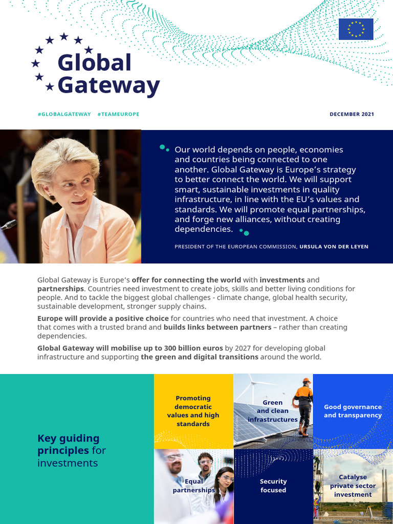 EU's Global Gateway Strategy | PDF | European Union | Infrastructure