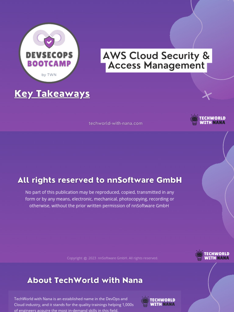 08 - AWS Cloud Security and Access Management | PDF | Superuser | Cloud Computing