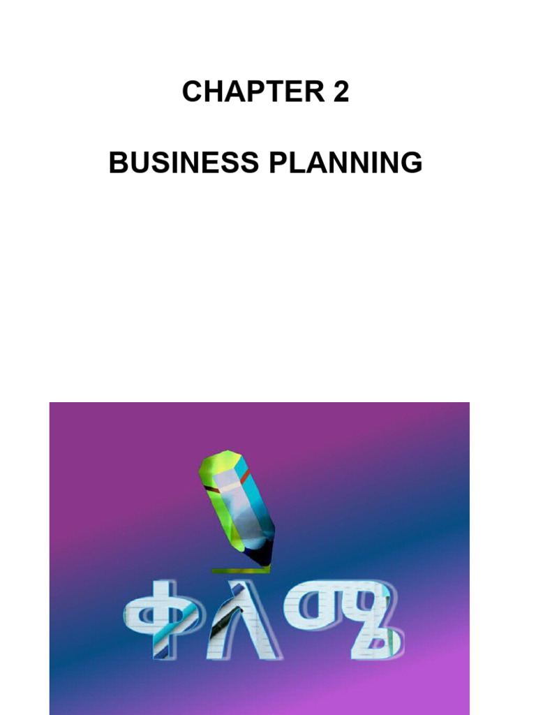 Business Plan Chapter 2 Overview | PDF | Entrepreneurship | Experience