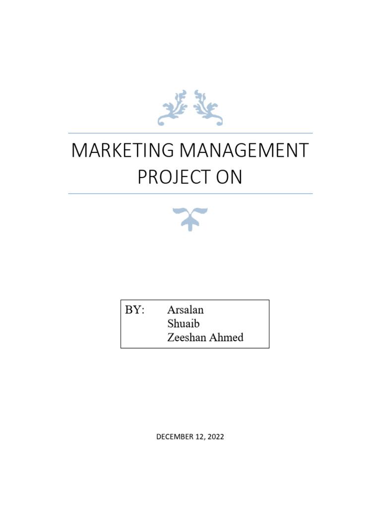MM Project | PDF | Margin (Finance) | Business