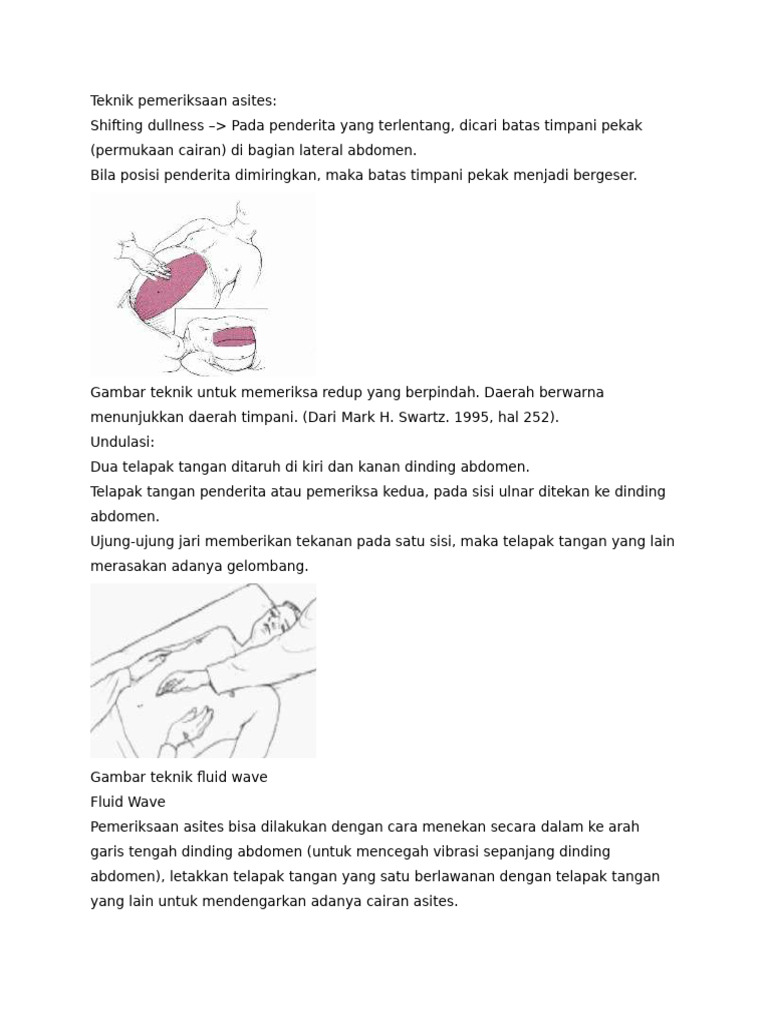Teknik Pemeriksaan Asites - Compress | PDF | Ilmu Sosial