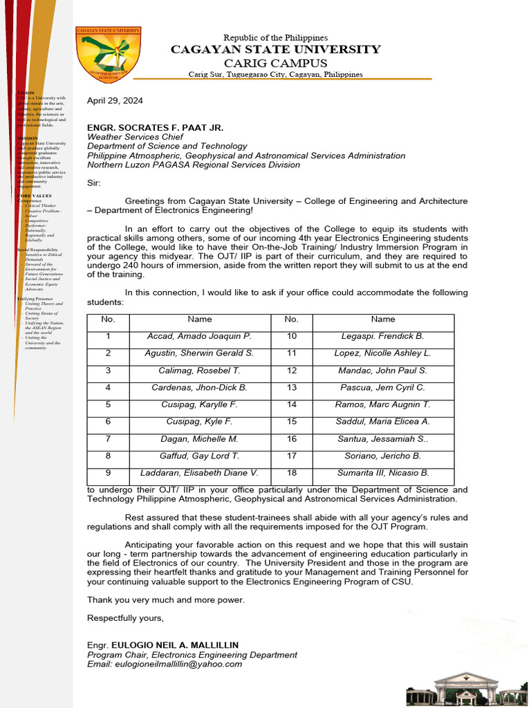 The Program | PDF | Engineering | Science