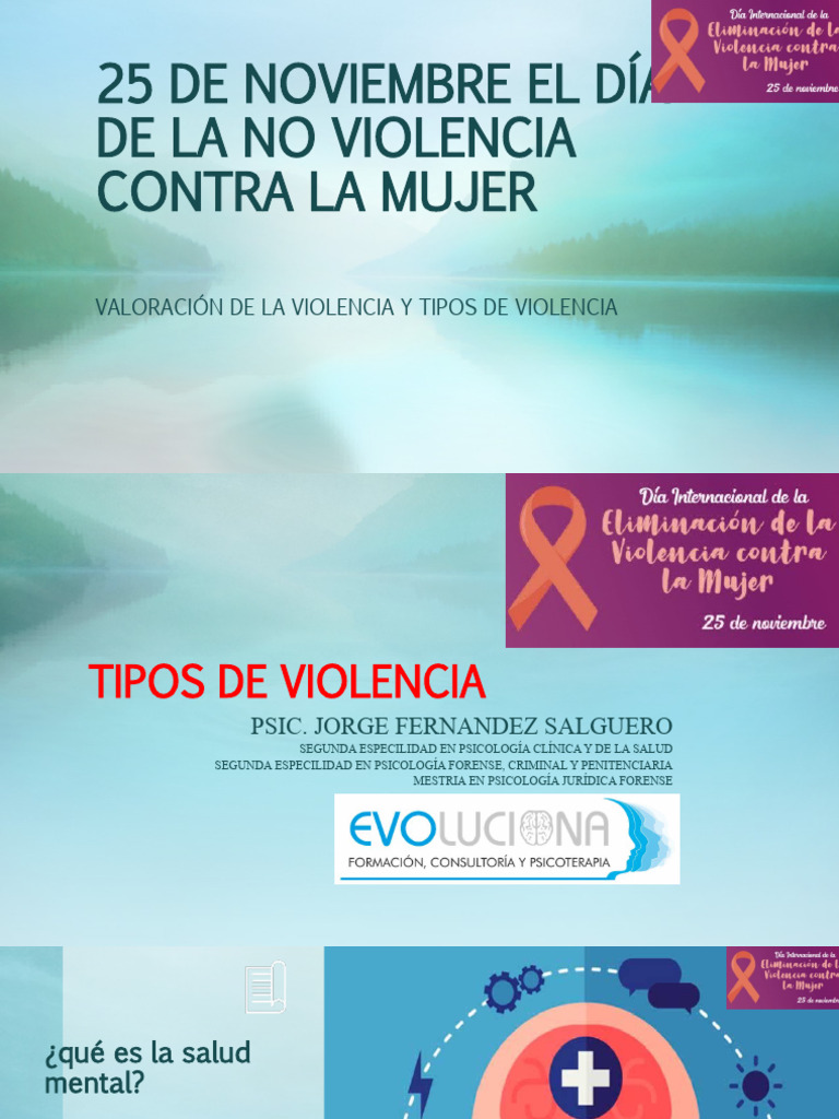 2021-11 Tipos de Violencia | PDF | La violencia contra las mujeres | Violencia
