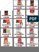CDO Products Price List 2025 | PDF | Pork | Southeast Asian Cuisine