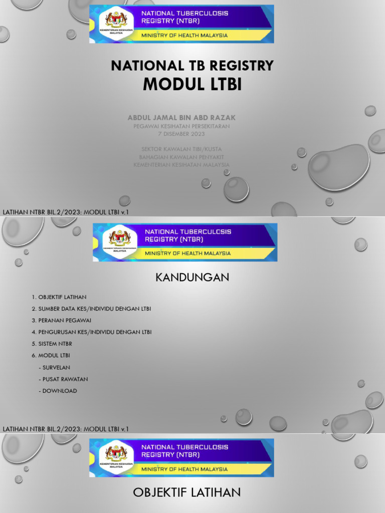 Latihan Ntbr Modul Ltbi v1 | PDF