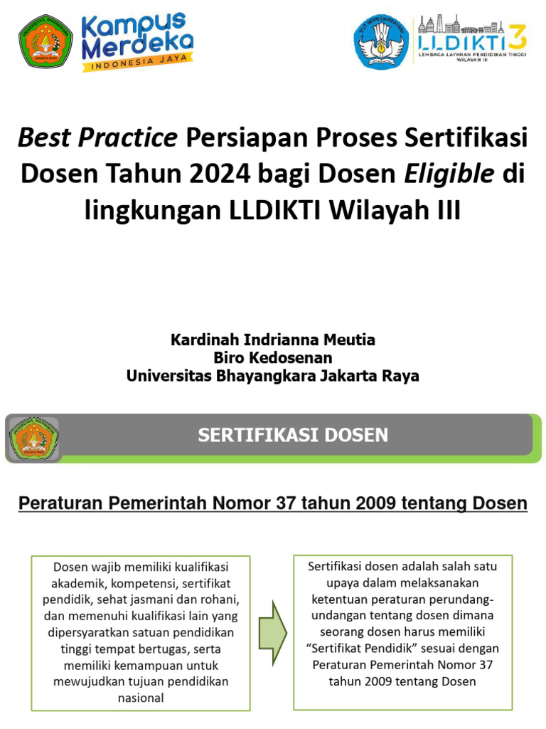 Best Practice Serdos Di Lldikti | PDF
