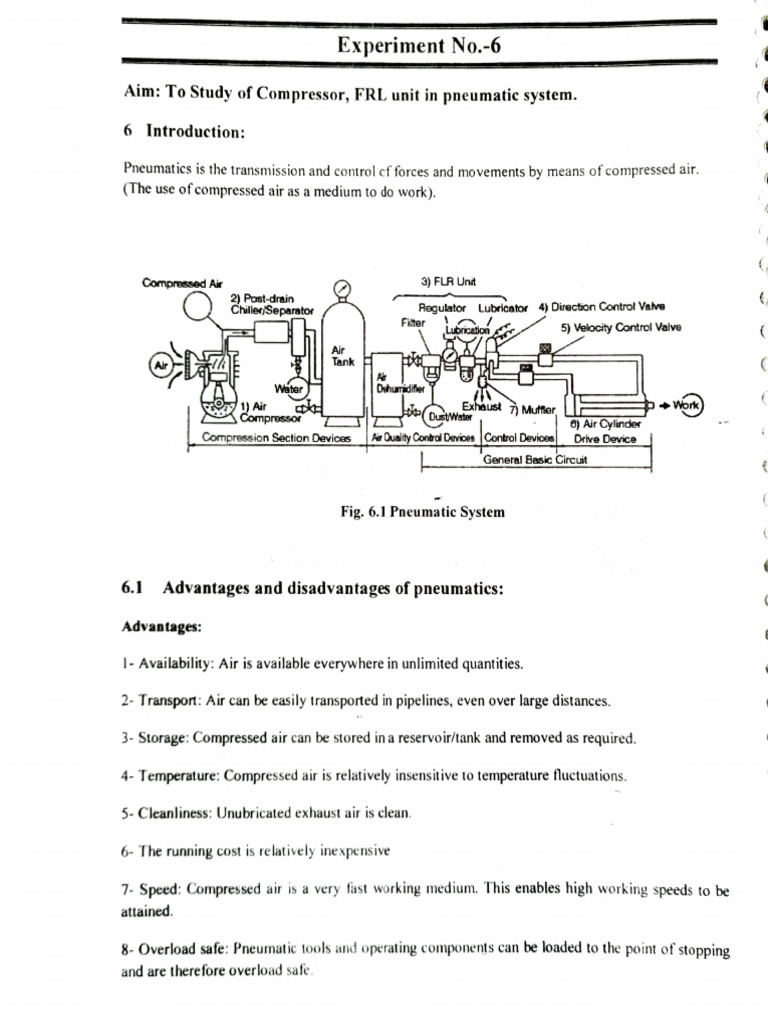 Pneumatic Compressor Experiment | PDF | Piston | Internal Combustion Engine