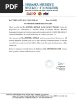 Convocation Invitation Letter | PDF