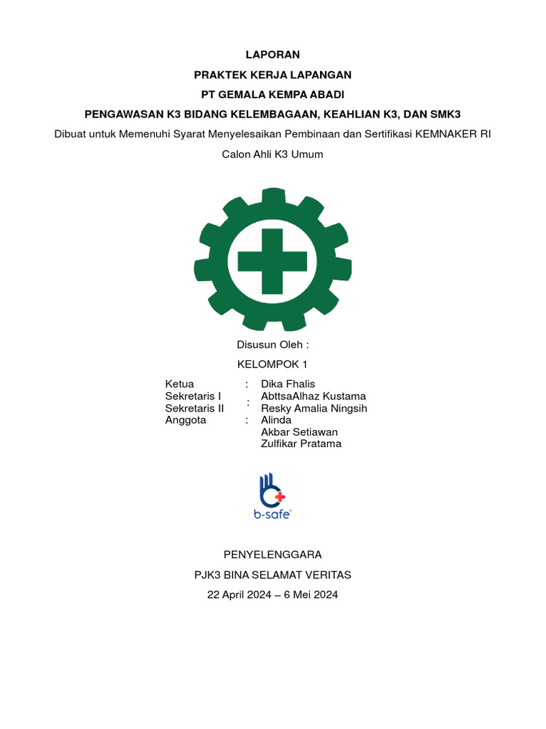 Makalah PKL - Kelompok 1 | PDF