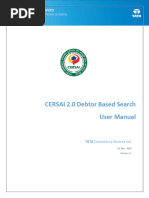 CERSAI 2.0 User Manual Overview | PDF | Computing | Software
