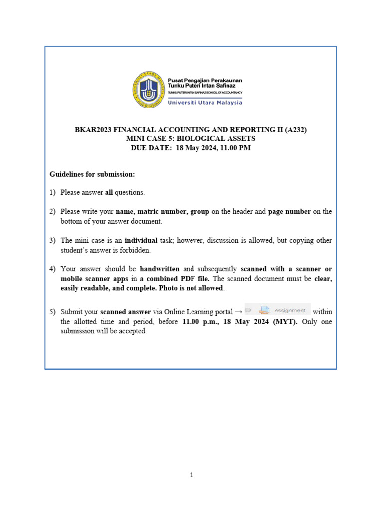 A232 MC 5 Biological Assets - Questions | PDF | Cattle | Natural Rubber