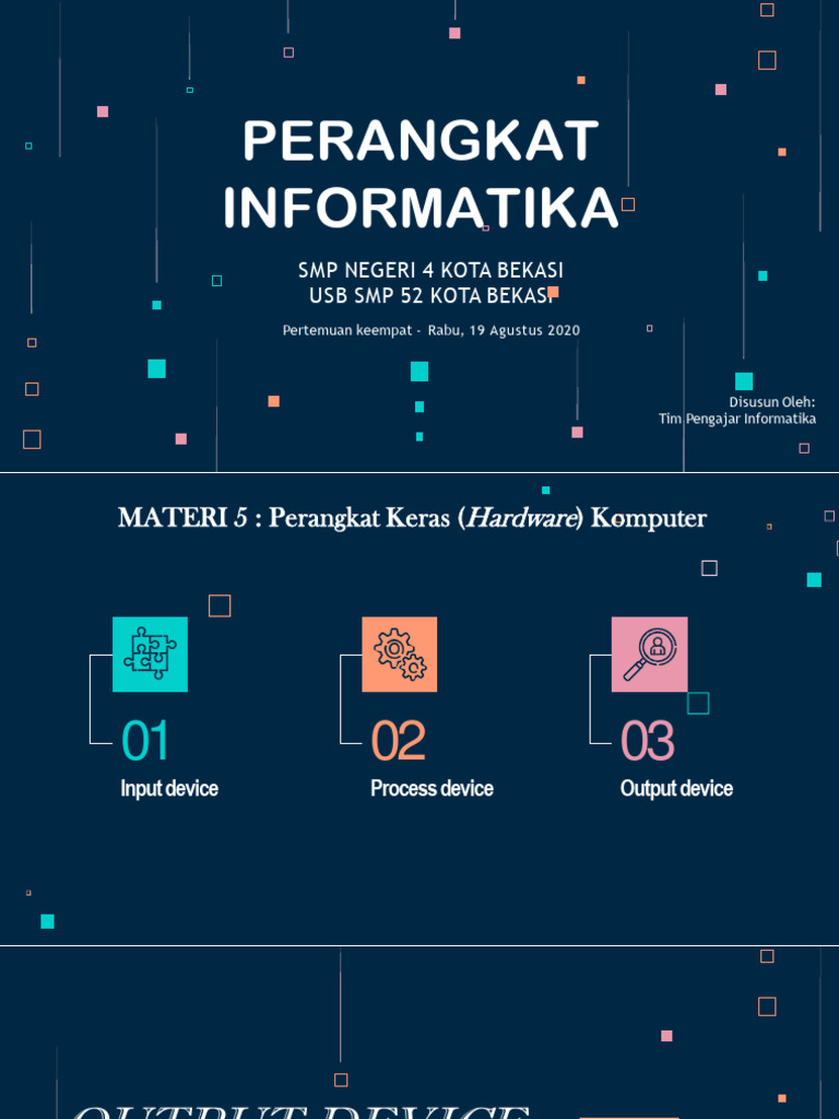 Fungsi Output Device | PDF