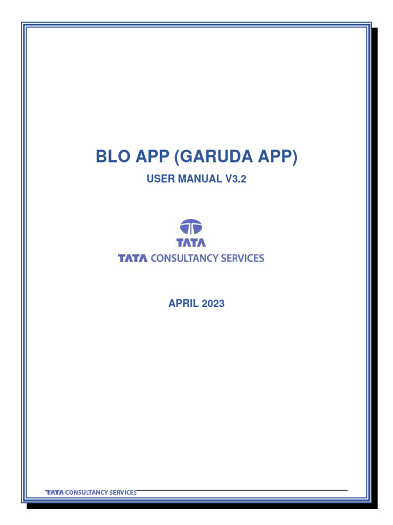 BLO App User Manual V3.2 | PDF | Faq | Software
