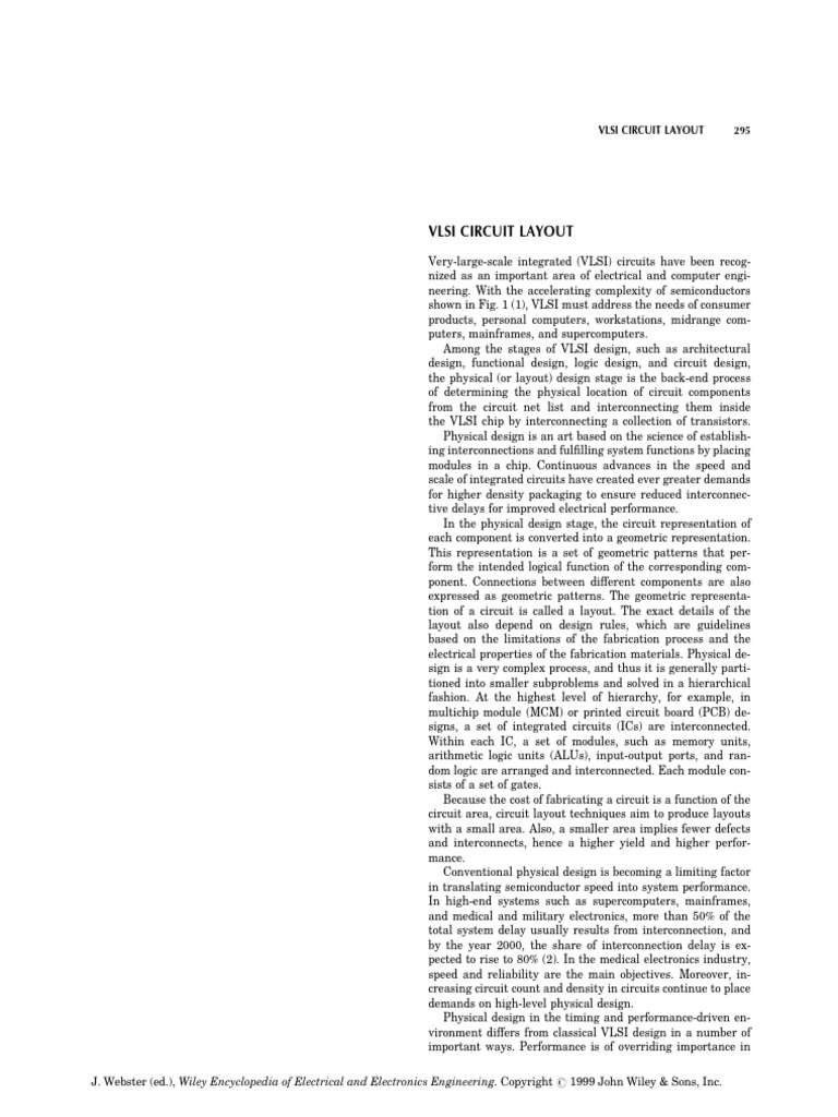 Computer-Aided Design of Integrated Circuits | PDF | Integrated Circuit | Field Programmable ...