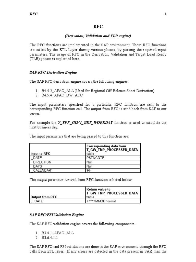 FSR RFC | PDF | Parameter (Computer Programming) | Software Engineering