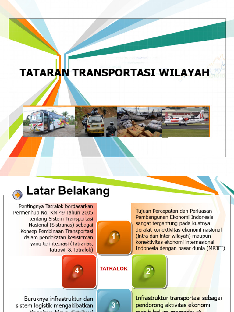 Tataran Transportasi Wilayah2 | PDF