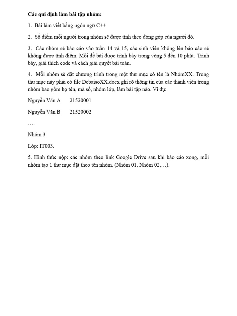 Baitapnhom CTDL | PDF