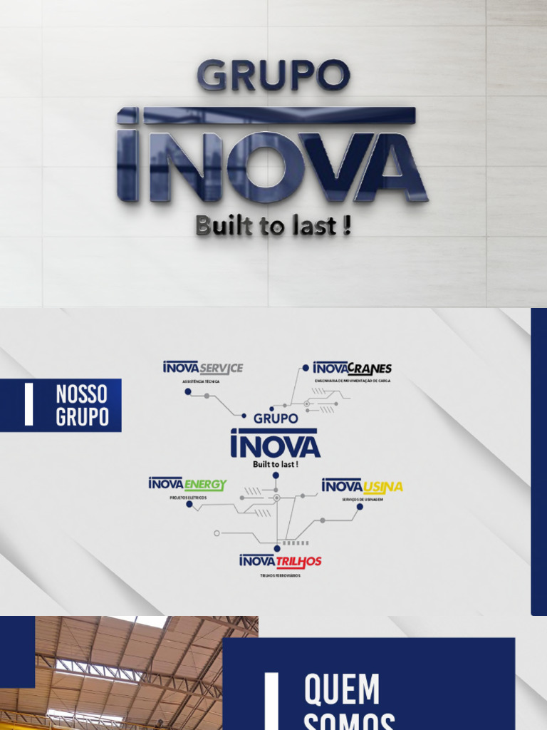 Grupo Inova - Apresentação - Min | PDF