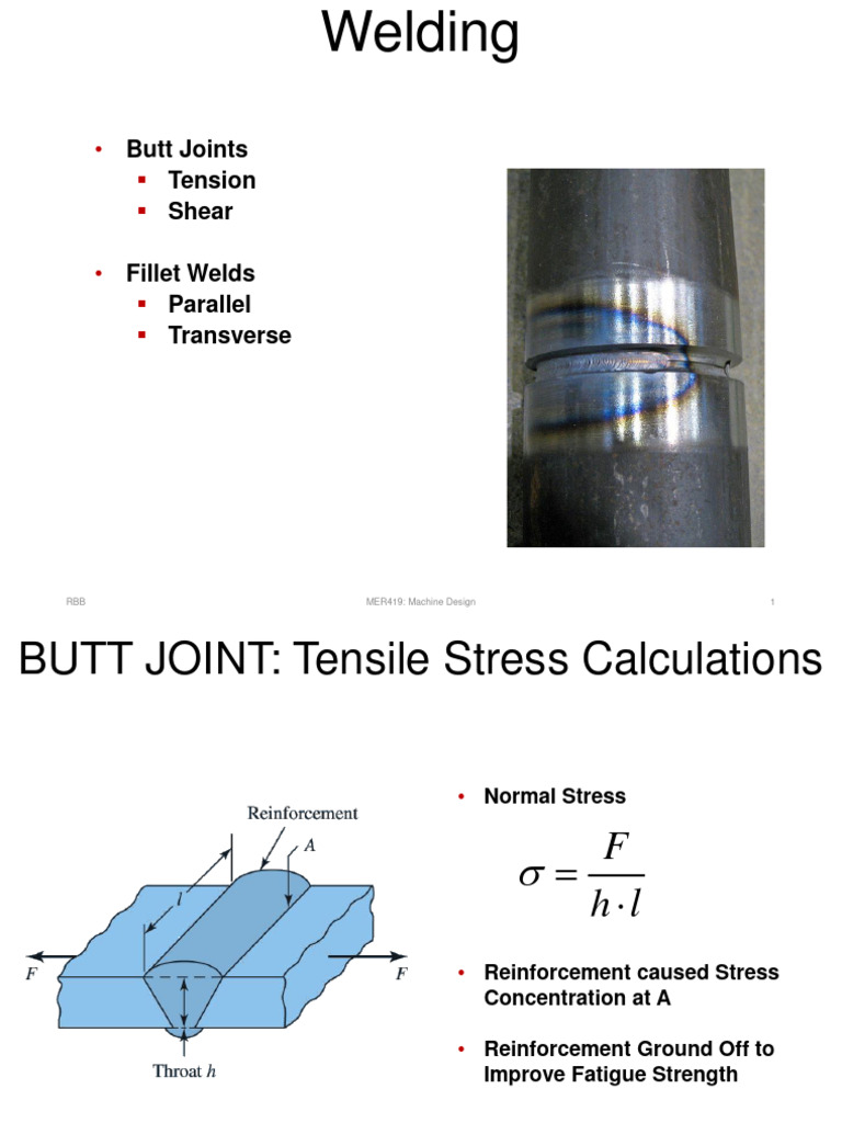 Weld Calculations | PDF | Stress (Mechanics) | Strength Of Materials