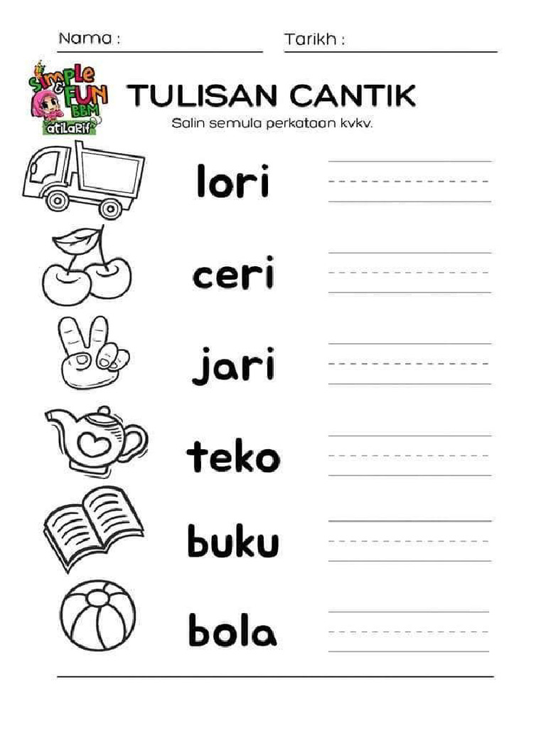 Latihan Menulis | PDF