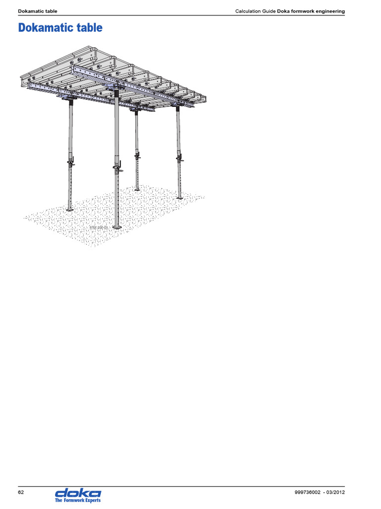 Dokamatic & Dokaflex Table Design Guide | PDF | Masonry | Concrete
