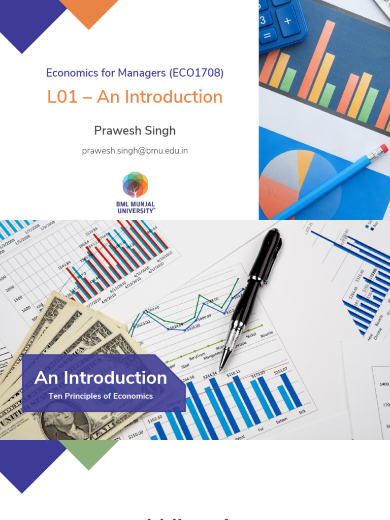 Lecture 01 - An Introduction | PDF | Market (Economics) | Inflation