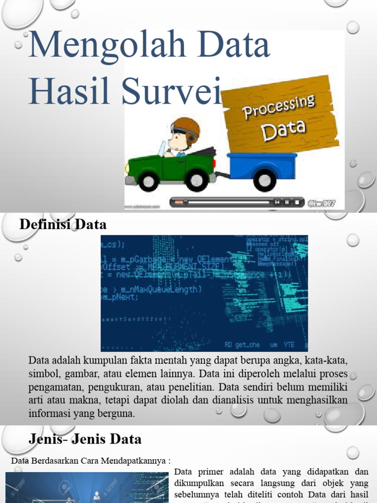 Mengolah Data Hasil Survei Secara Efektif | PDF