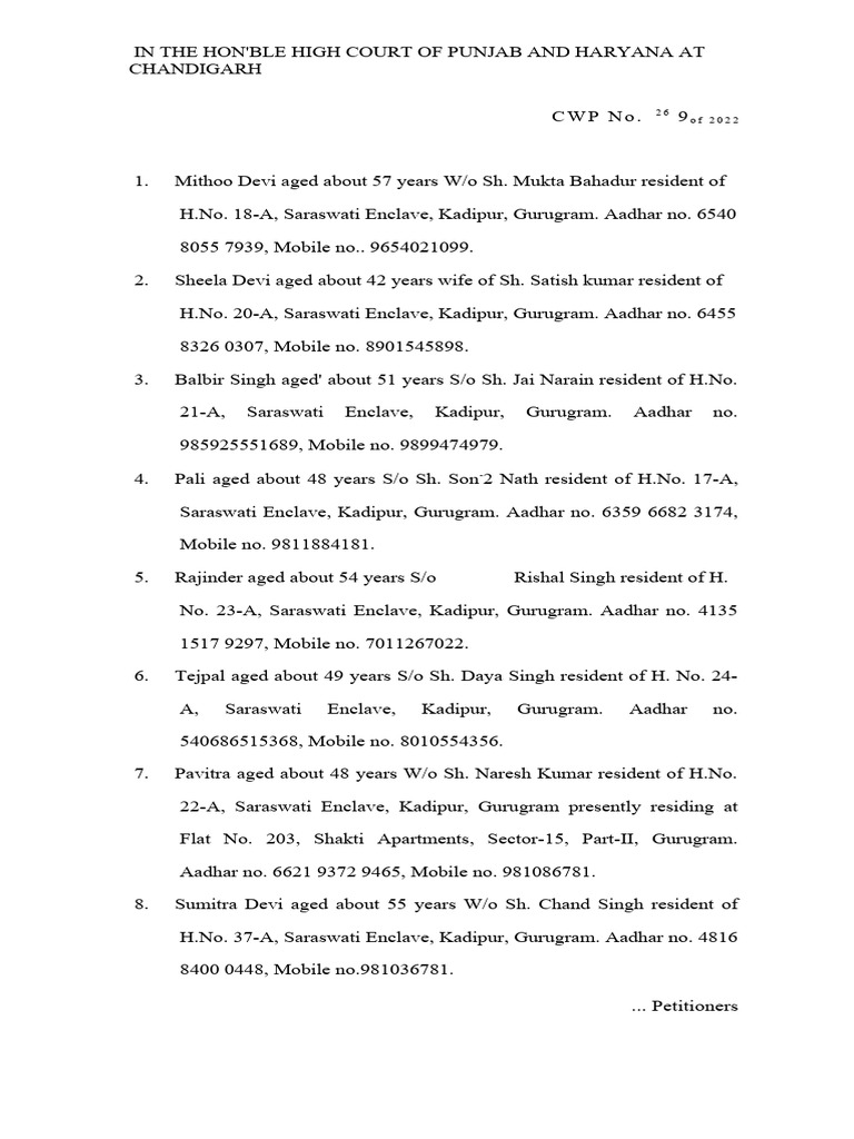 CWP - pAPER - BOOK | PDF | Eminent Domain | Justice