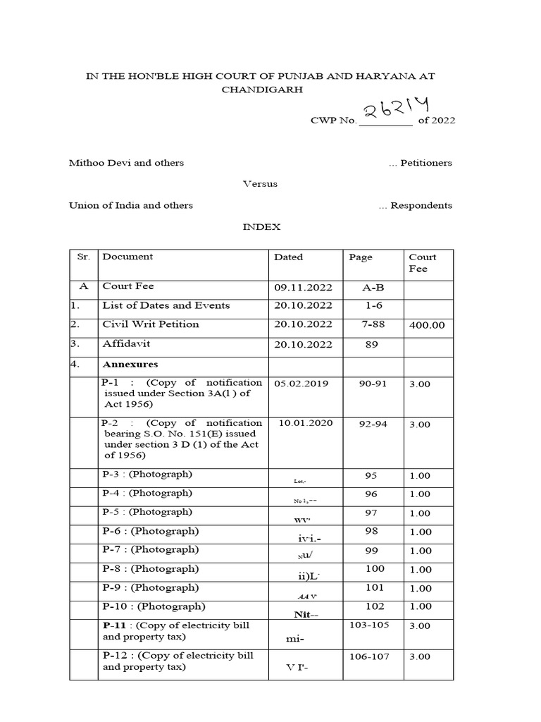 CWP - pAPER - BOOK - Old | PDF | Eminent Domain | Employment