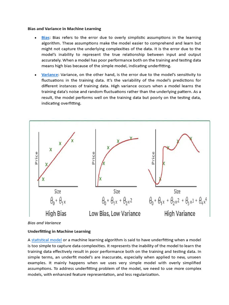 Bias and Variance in Machine Learning | PDF | Machine Learning | Statistics
