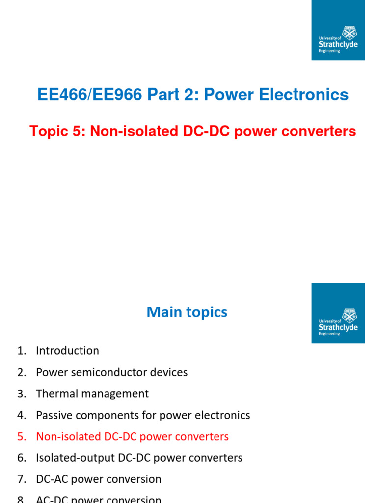 Topic 5 Non-Isolated Converters | PDF | Computer Engineering | Physical ... Topic 5 Non-Isolated Converters | PDF | Computer Engineering | Physical ...