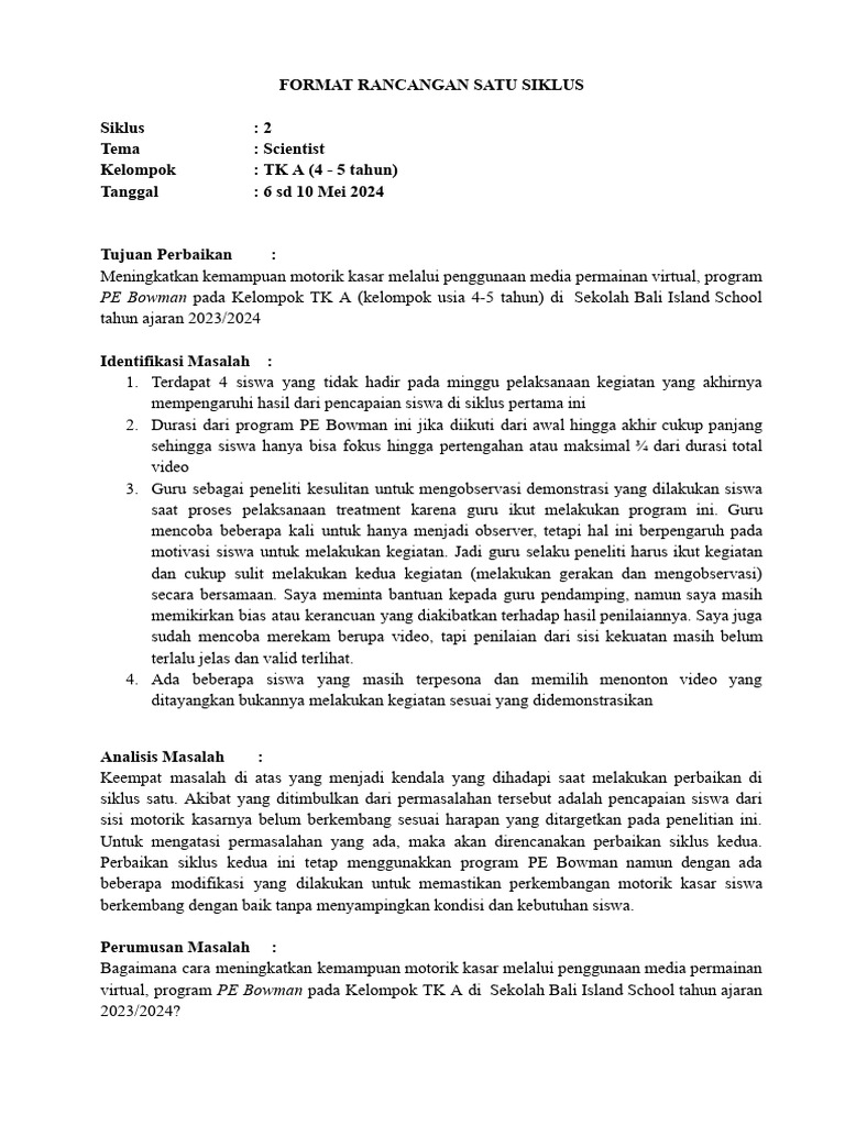 Format R1S2 Dan RPPH - Putu Ayu Siska Paramita | PDF
