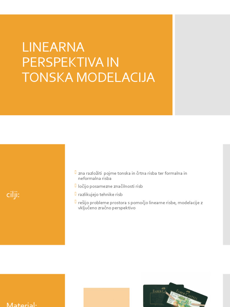 1 Risba Likovna Naloga Perspektiva | PDF