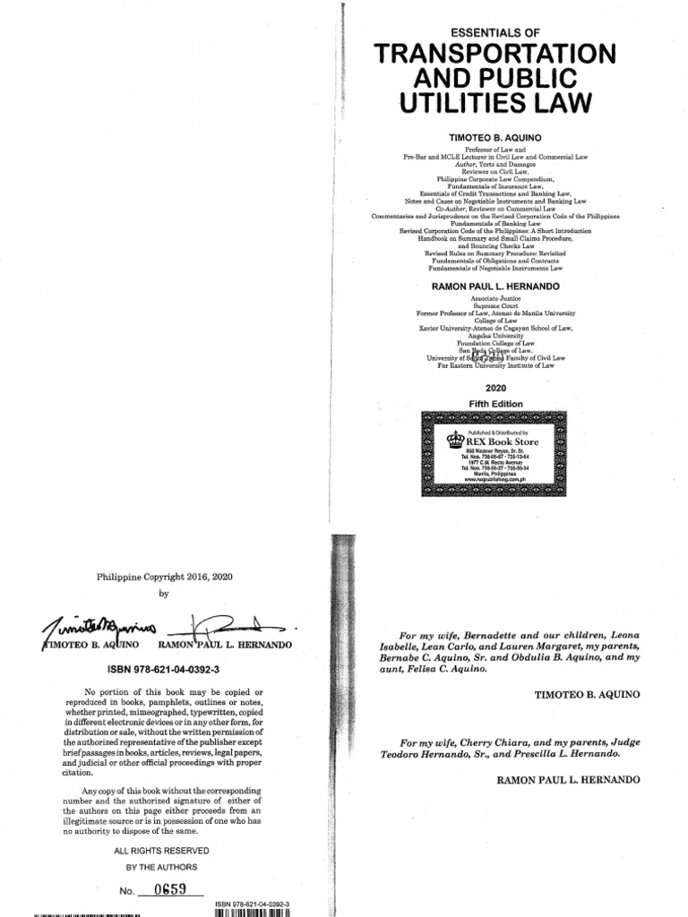 Transportation Aquino 2020 - Ocr | PDF | Admiralty Law | Cargo