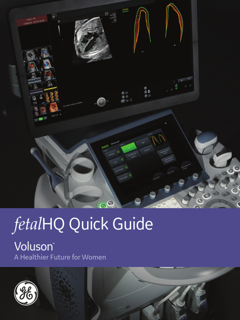 Voluson Fetalhq Quick Guide 2020 | PDF | Ventricle (Heart) | Diastole