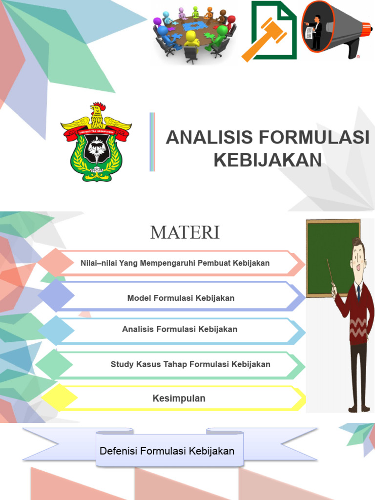 Model dan Analisis Formulasi Kebijakan | PDF