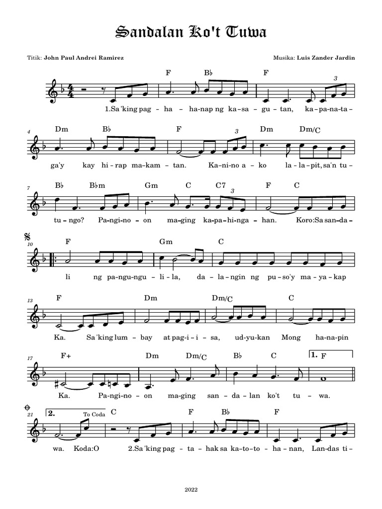 Sandalan Kot Tuwa 2 | PDF