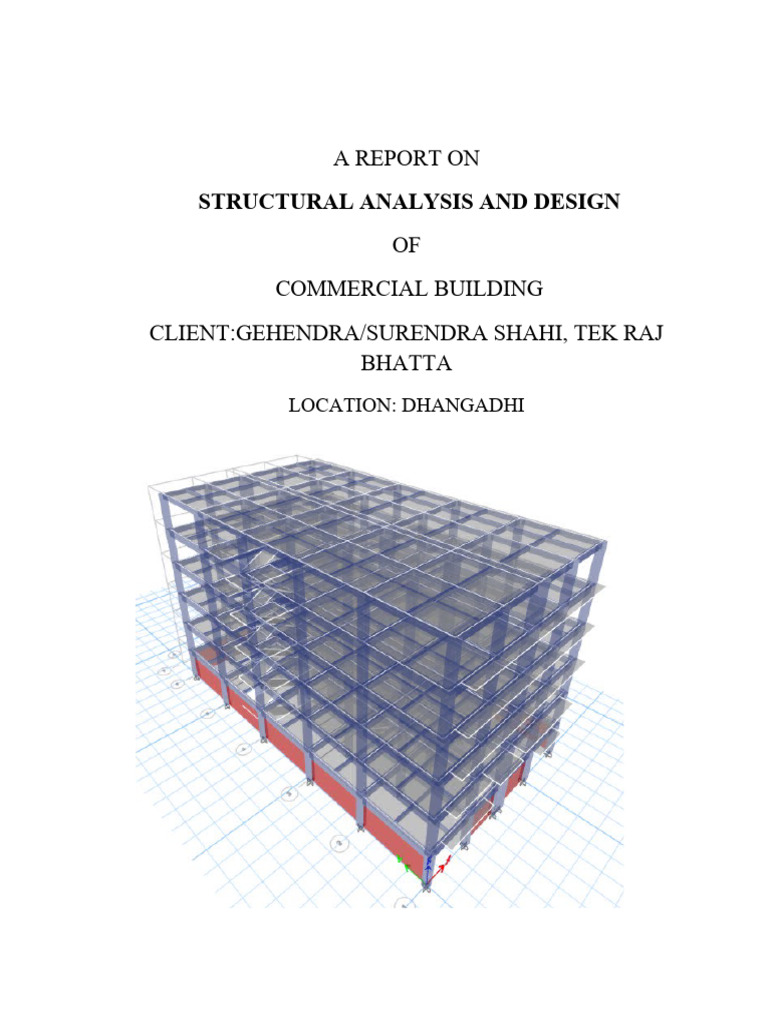 Gahendra Shahi Structural Report NBC | PDF | Structural Load | Beam ...