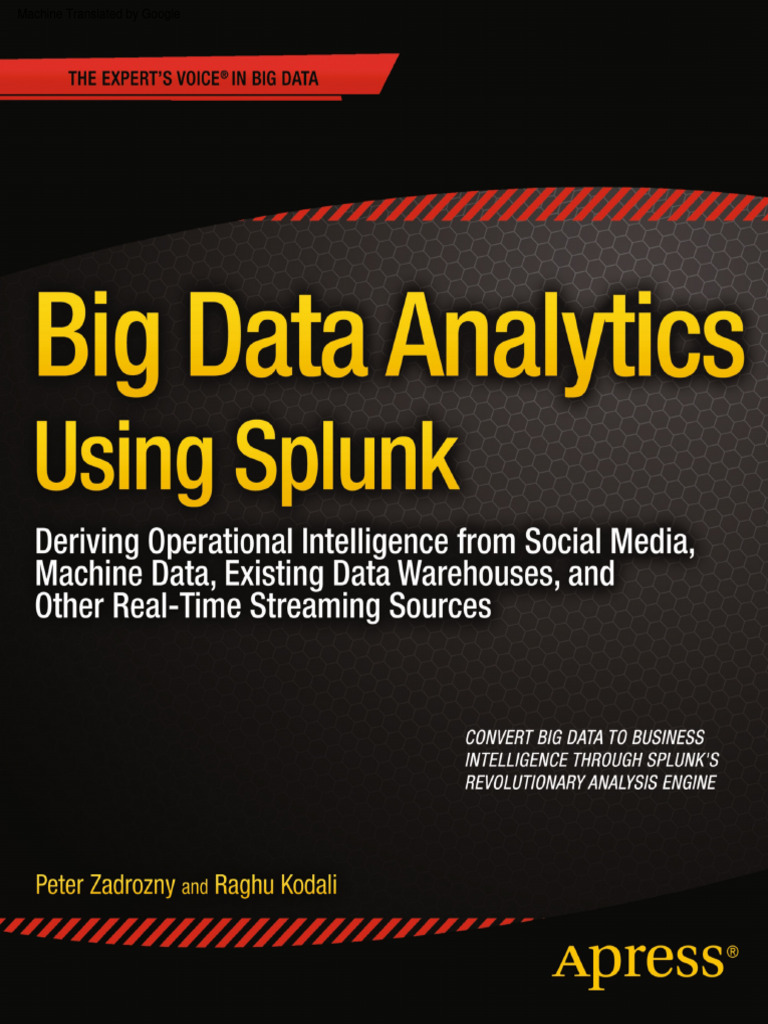 Big Data Analytics Using Splunk p1 137 | PDF