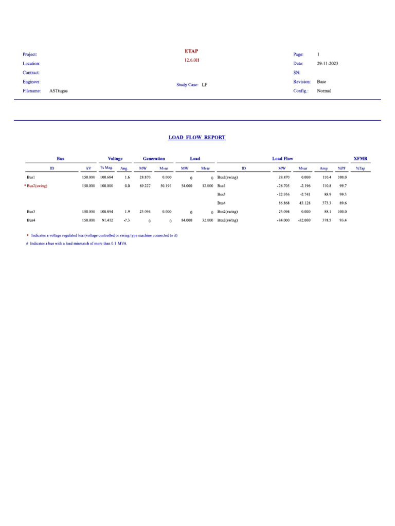 Load Flow Regi | PDF