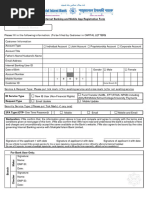 SBI Internet Banking Registration Form | PDF | Business