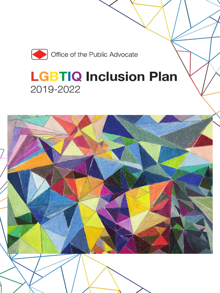 LGBTIQ Inclusion Plan | PDF | Lgbt | LGBTQIA+ Studies