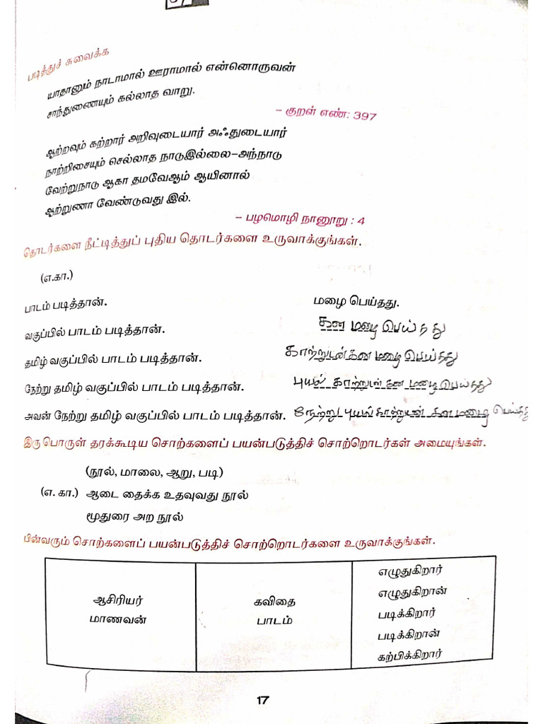 6th Tamil | PDF